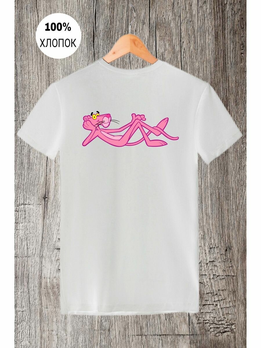 Футболка розовая пантера pink panter