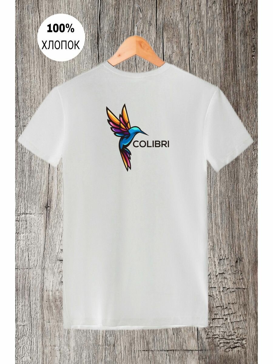 Футболка колибри птица colibri
