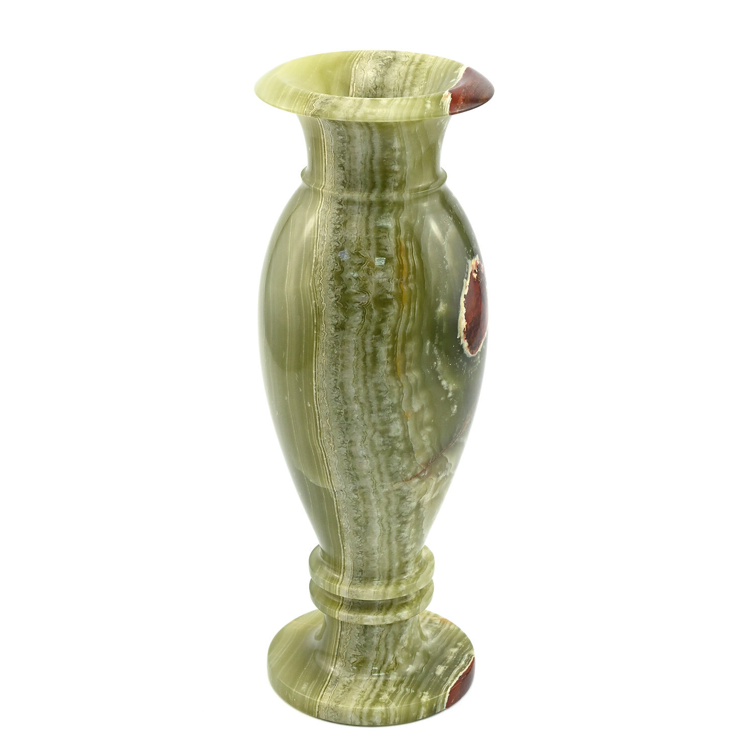 Ваза из оникса 100*100*300мм. .