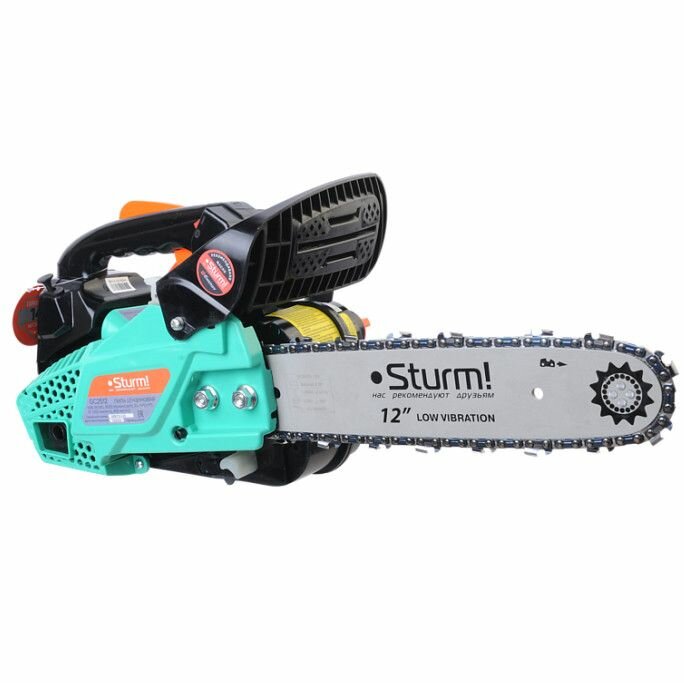 Бензопила Sturm! GC2512 1 кВт, шина 12, 45 звеньев, шаг цепи 3/8