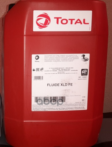 Масло трансмиссионное TOTAL FLUIDE XLD FE 20л На складе TotalEnergies арт. 163821