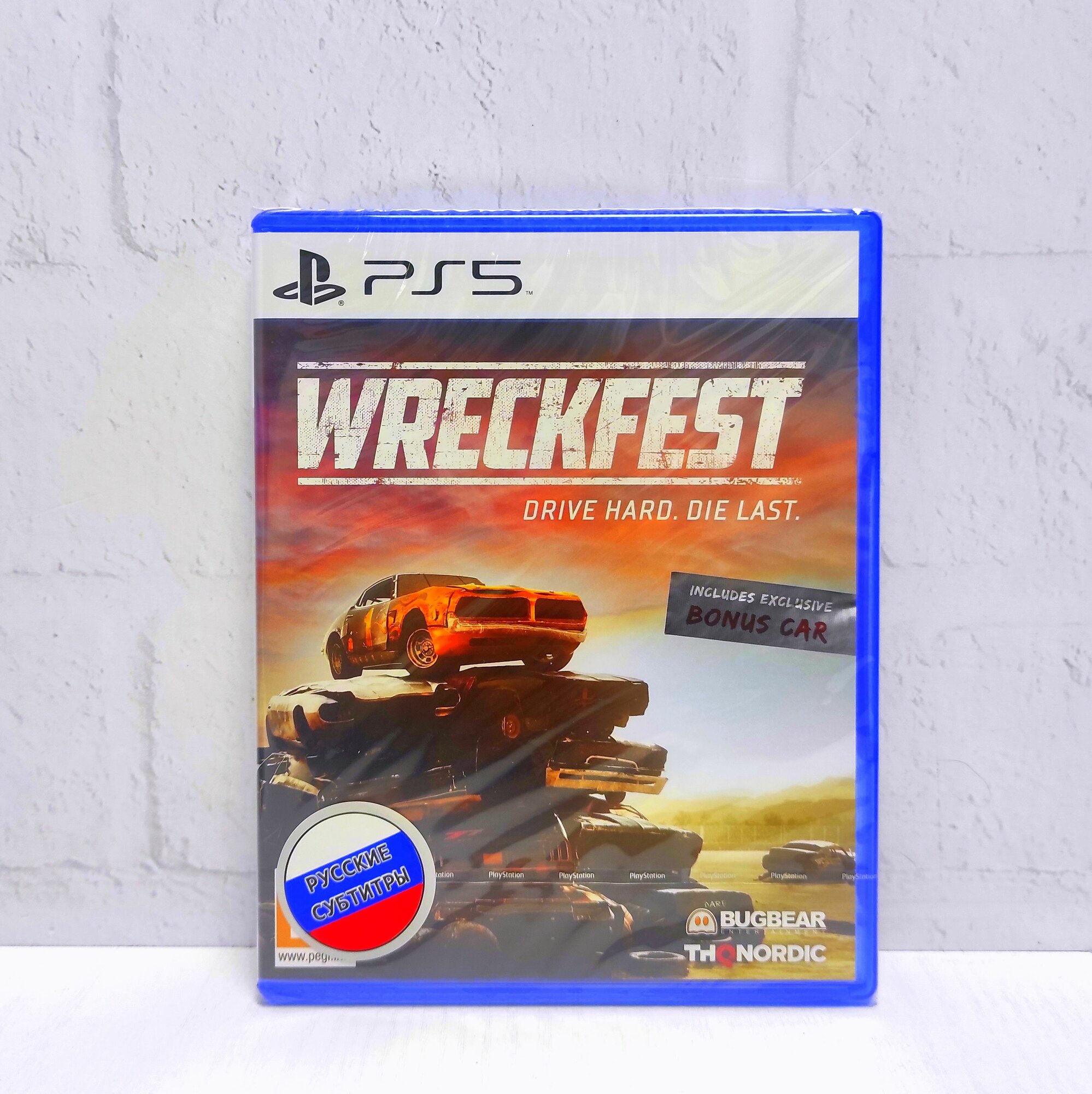 Wreckfest + Exclusive Bonus Car Русские субтитры PPSA 03309 Видеоигра на диске PS5