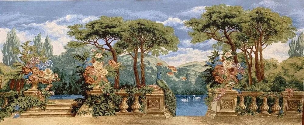 Панно гобеленовое на стену "Эдем", 115х45 см / Гобелен