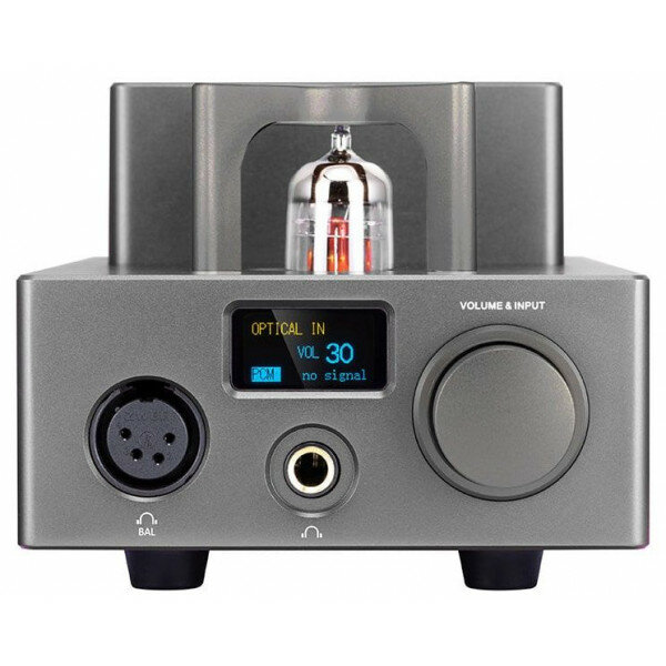 Стационарный ламповый усилитель и ЦАП xDuoo TA-10R (серый цвет)