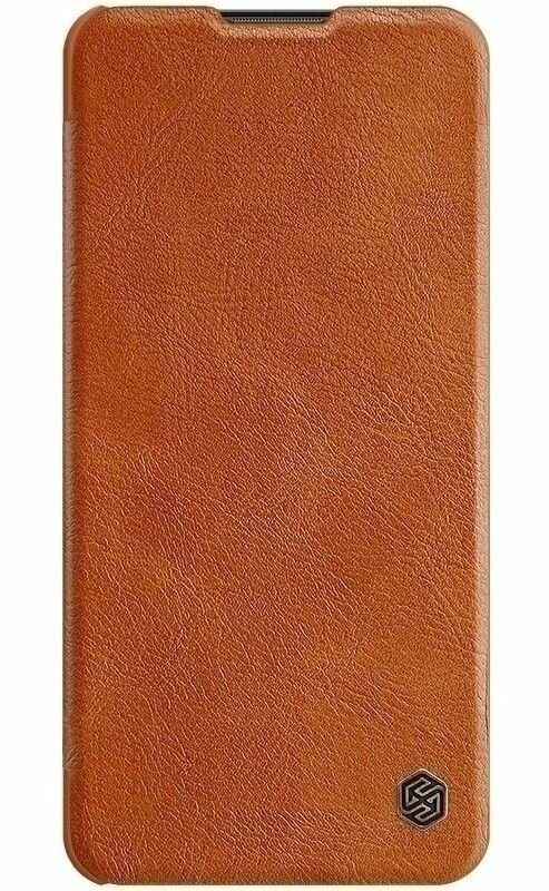 Чехол-книжка Nillkin Qin Leather Case для Samsung Galaxy A21 A215 коричневый