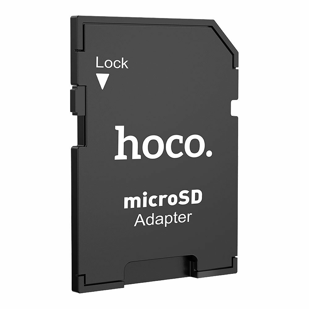 Адаптер для карты памяти HOCO HB22 MicroSD на SD (черный)