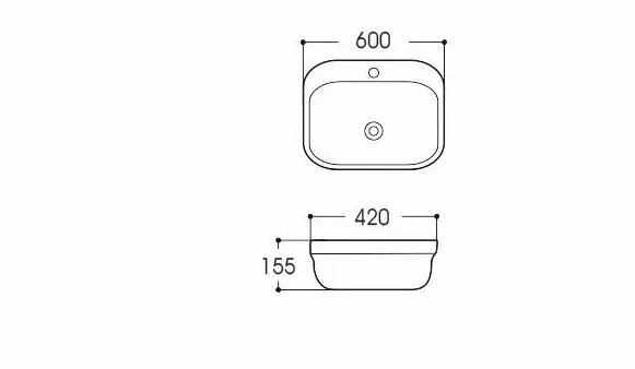 Раковина Aquatek Амадео AQ6042-00