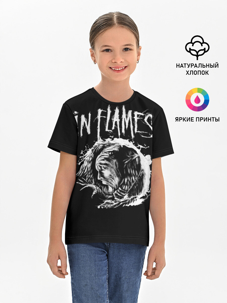 Футболка хлопковая детская In Flames