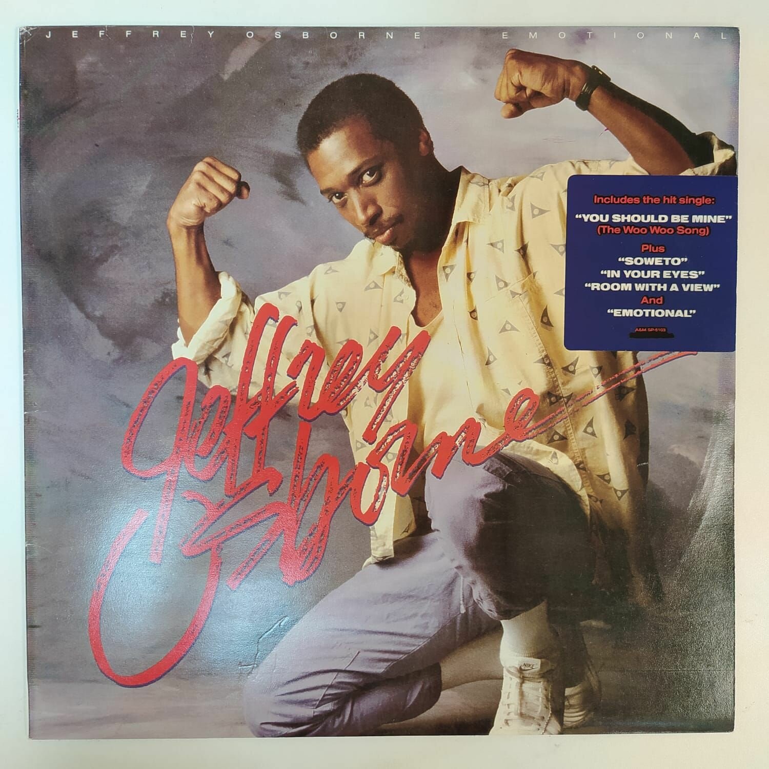 Виниловая пластинка Jeffrey Osborne - Emotional (Югославия 1986г.)