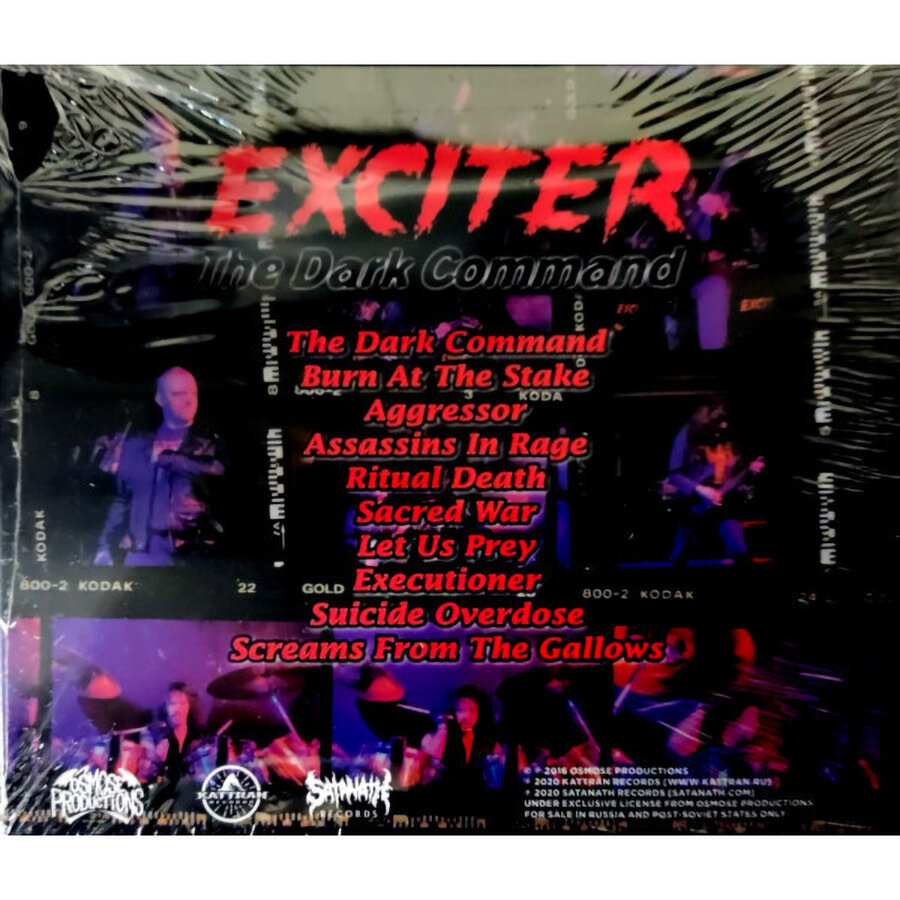 Компакт-диск Exciter — The Dark Command (RU)(CD) — фото 1