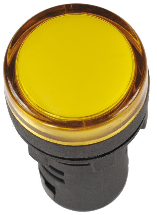 Лампа светосигнальная AD16DS d16мм 24В AC/DC желт. IEK BLS10-ADDS-024-K05-16