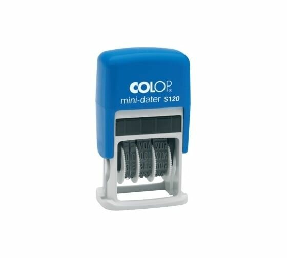 Автоматический пластиковый датер Colop мини высота шрифта 3,8 мм S 120 00-00001030