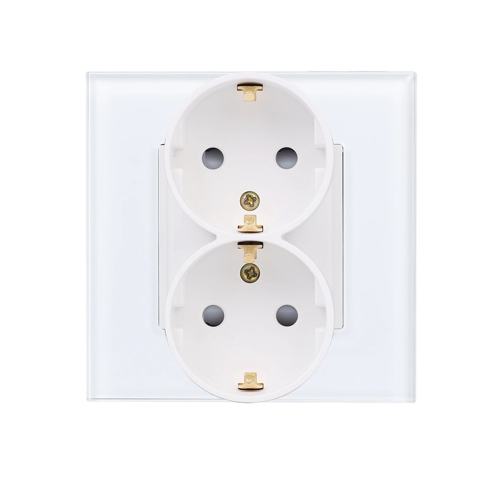 Розетка двойная Bingoelec 86mm Dual socket w