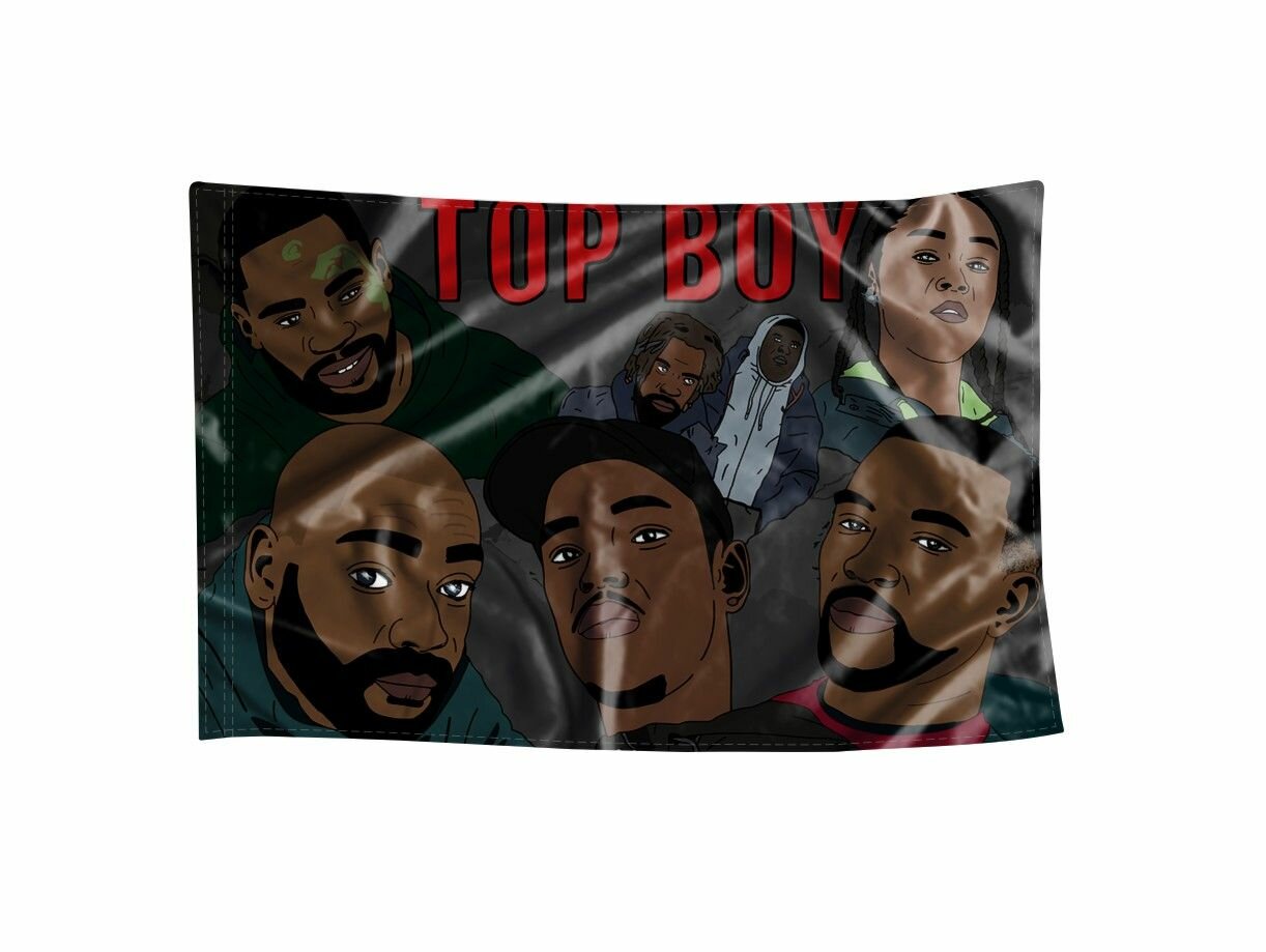 Флаг Mewni-Shop "Главарь, Top Boy" - 0010