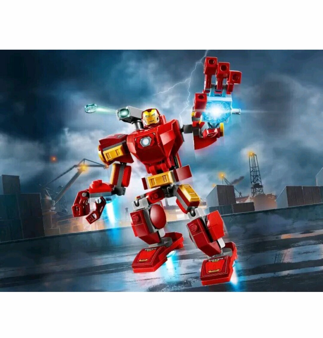 Конструктор/ Супер Герои/ Мстители/ Железный Человек/ 153 детали/1003/ ребенку