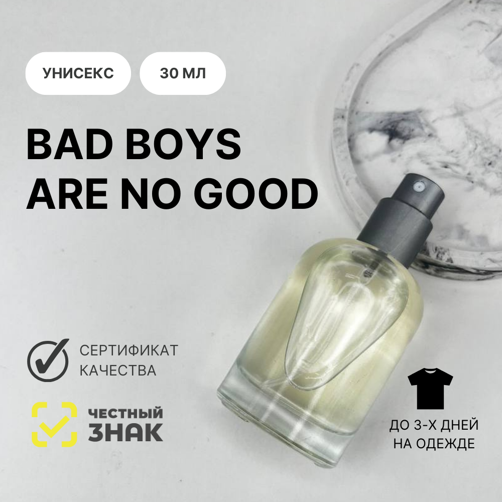 Духи Bad Boys Are No Good, A-63, Aromat Perfume, 30 мл