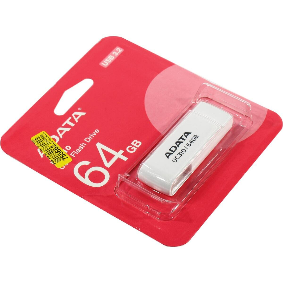 Adata DashDrive Choice UC310 UC310 64 Гб Glacier White