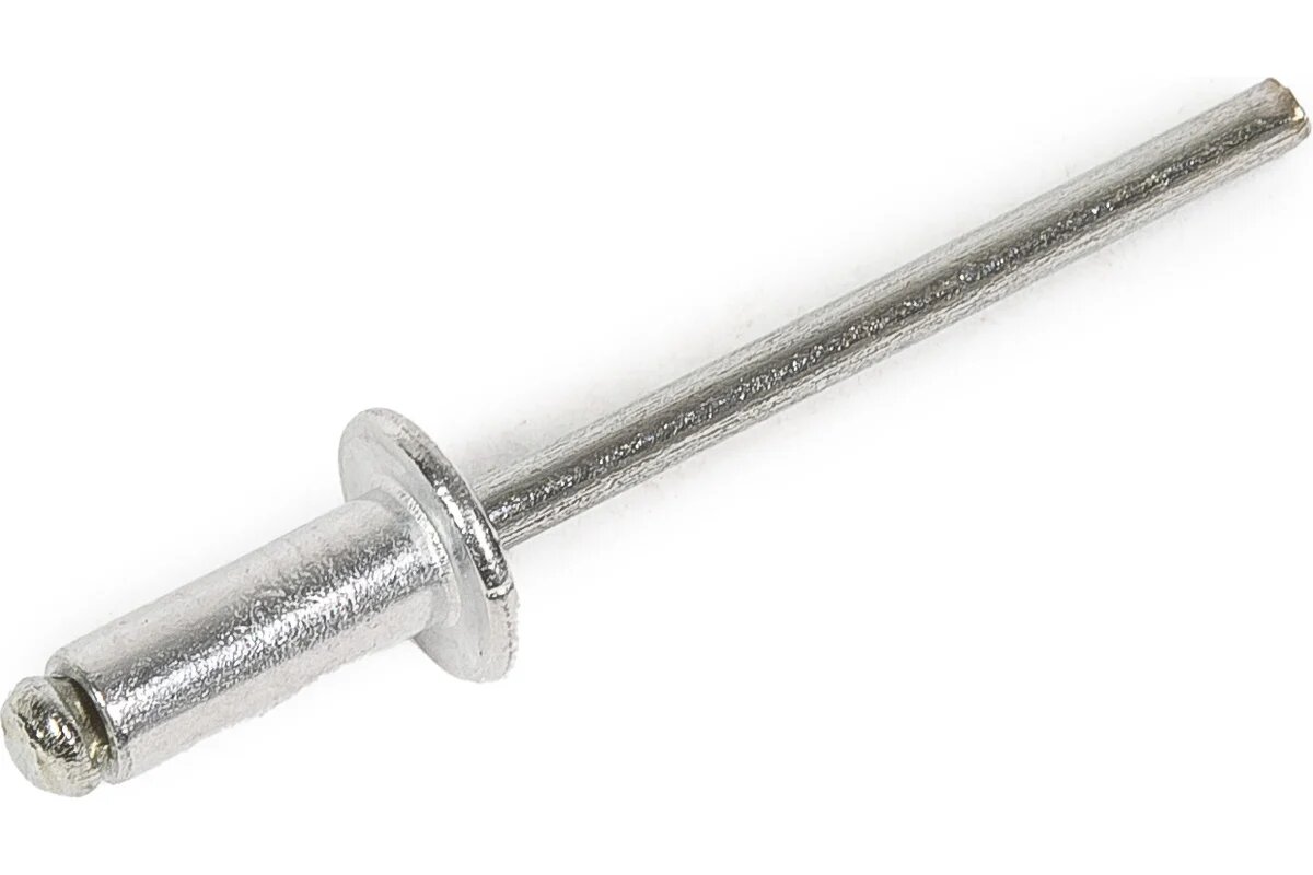 Доброга заклепка вытяжная 4x10 мм цинк алюминий-сталь DIN 7337 1000 шт. ТД-00004405
