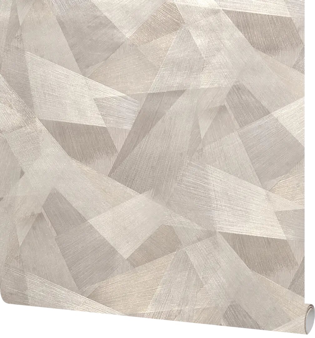 Обои флизелиновые Victoria Stenova Ultra бежевые 1.06 м VS286232