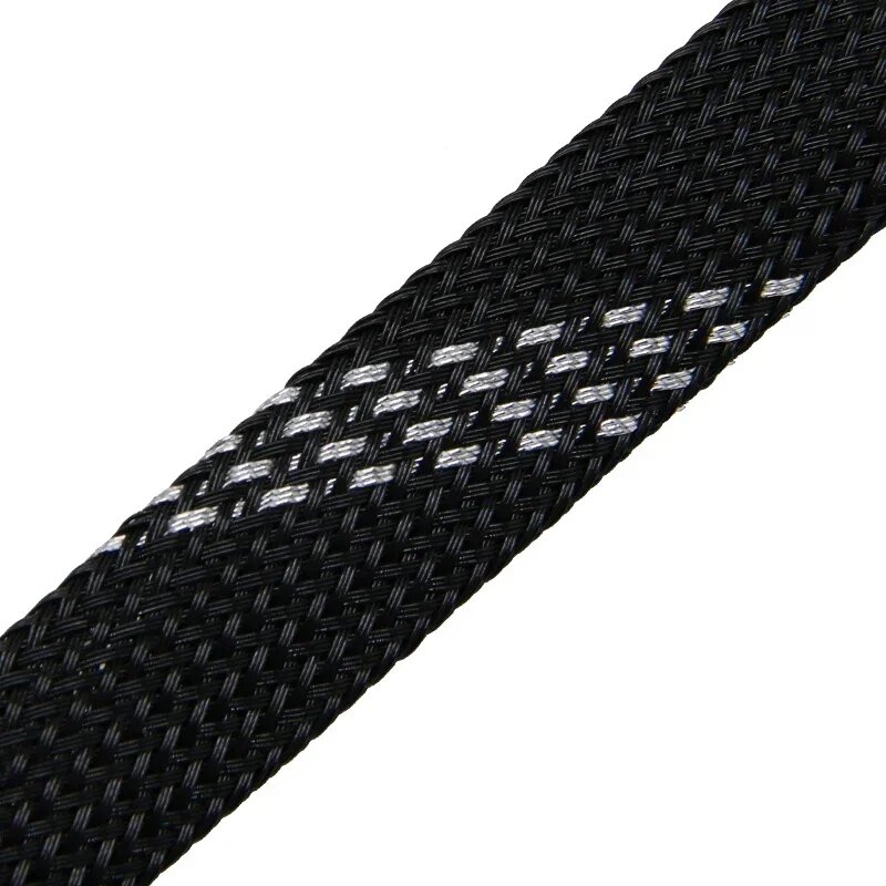 Плетеная кабельная муфта 2 мм, 4 мм, 6 мм, 8 мм, 10 мм, 12 мм, 14 мм, 16 мм ~ 40 мм, расширяемая крышка из ПЭТ, изоляционная нейлоновая оболочка, защита проволоки