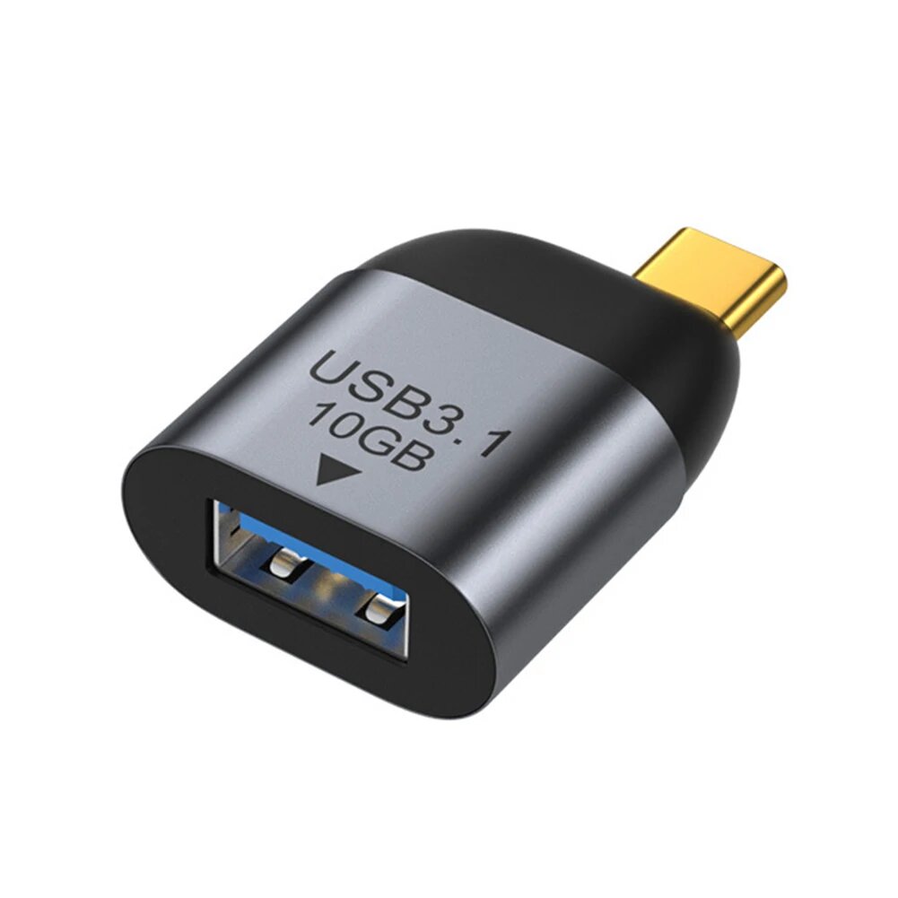 Высокоскоростной Переходник USB 3.1 Type-C (папа)-USB (мама) D