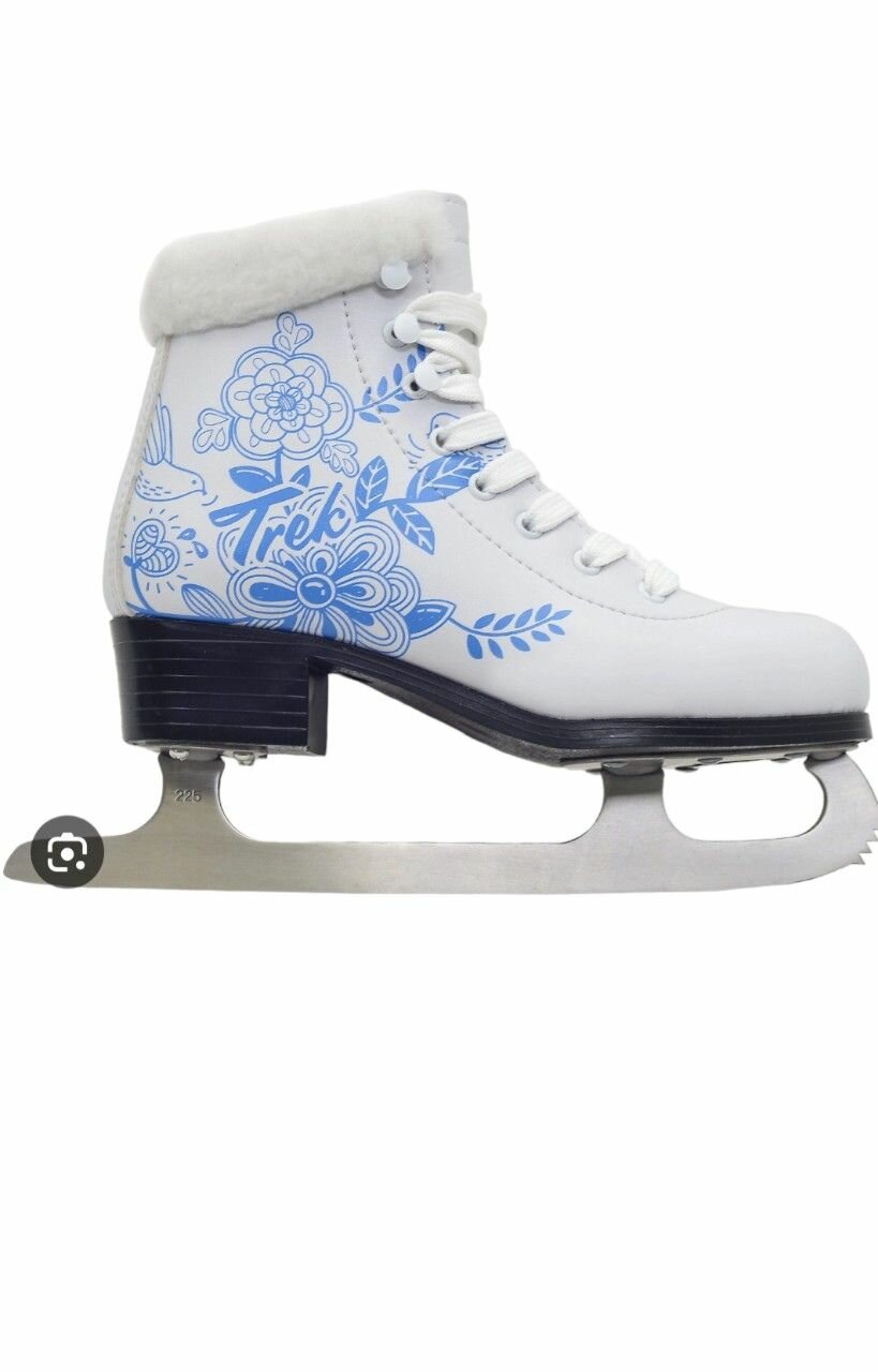 Коньки фигурные Flowers2 41р