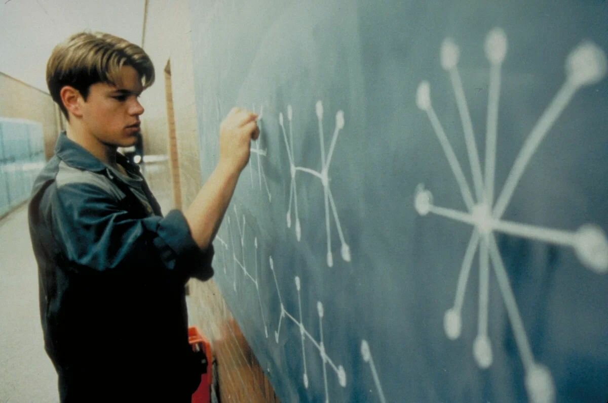Умница Уилл Хантинг (1997) Blu-ray (блю рей) — фото 1
