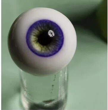 Смоляные глаза для кукол BJD, 12 мм, фиолетовый
