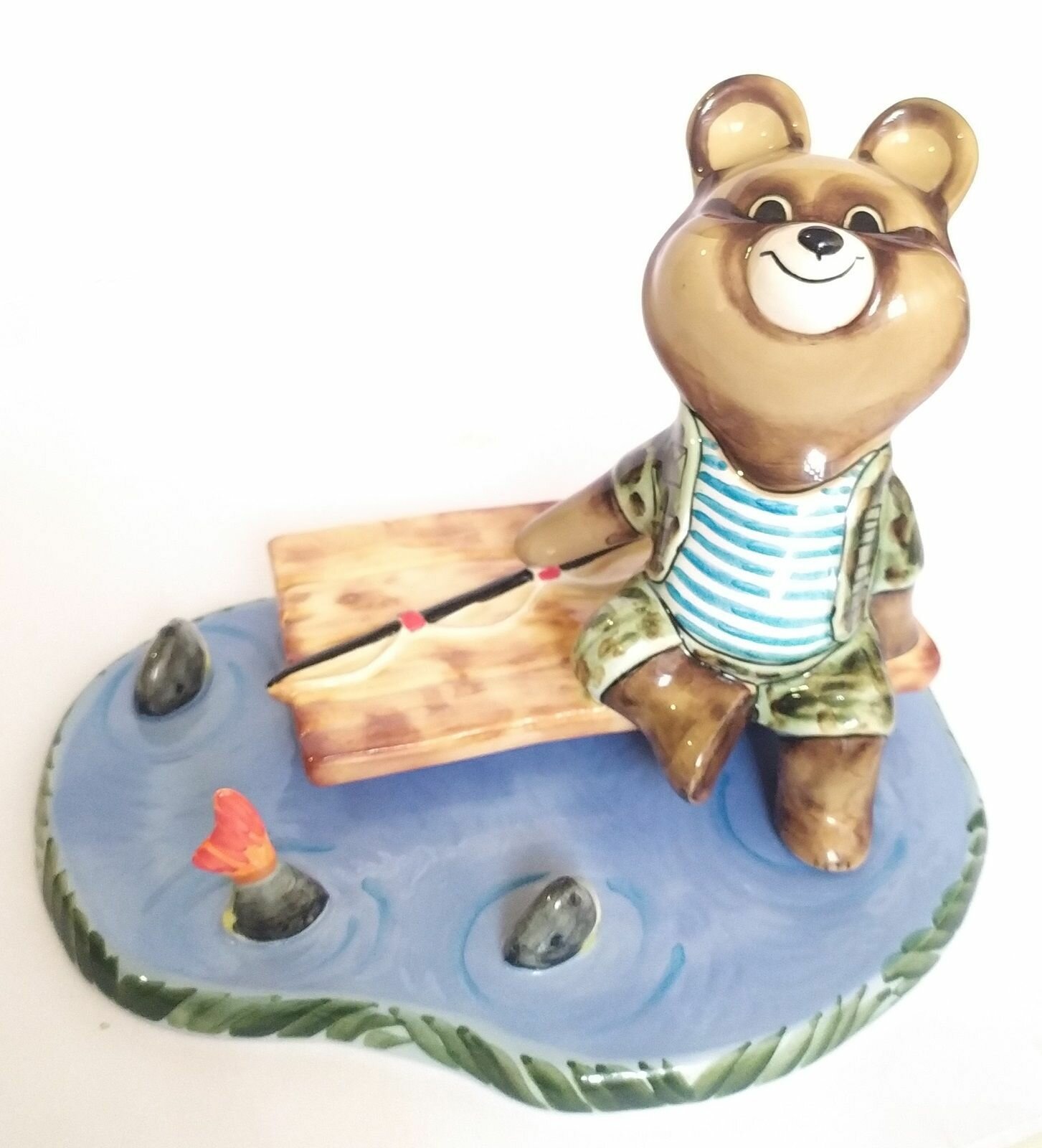 Олимпийский мишка рыбак Вербилки Н