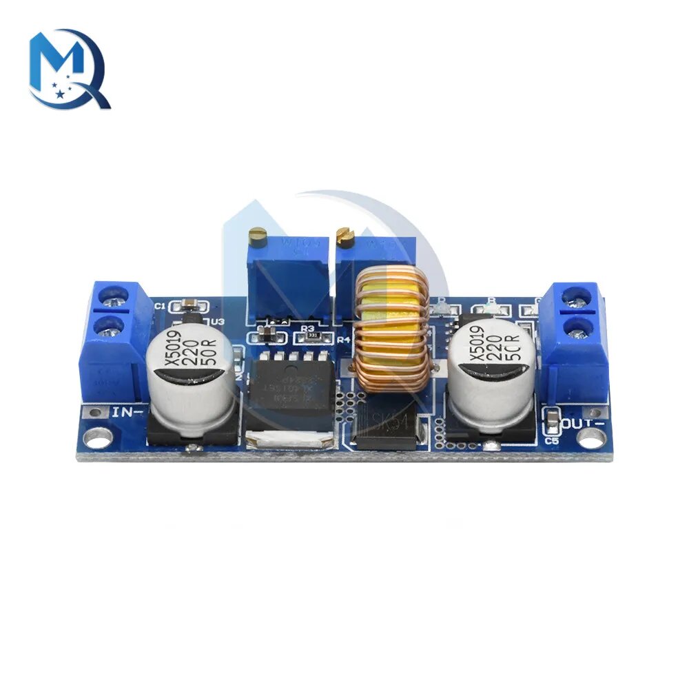 Зарядное устройство Ziqqucu XL4015 5A Синий, XL4015 Blue