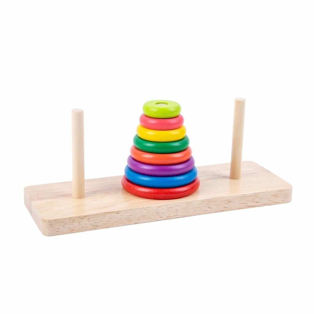 Деревянные детские игрушки Hannota-8-слойный Hannono