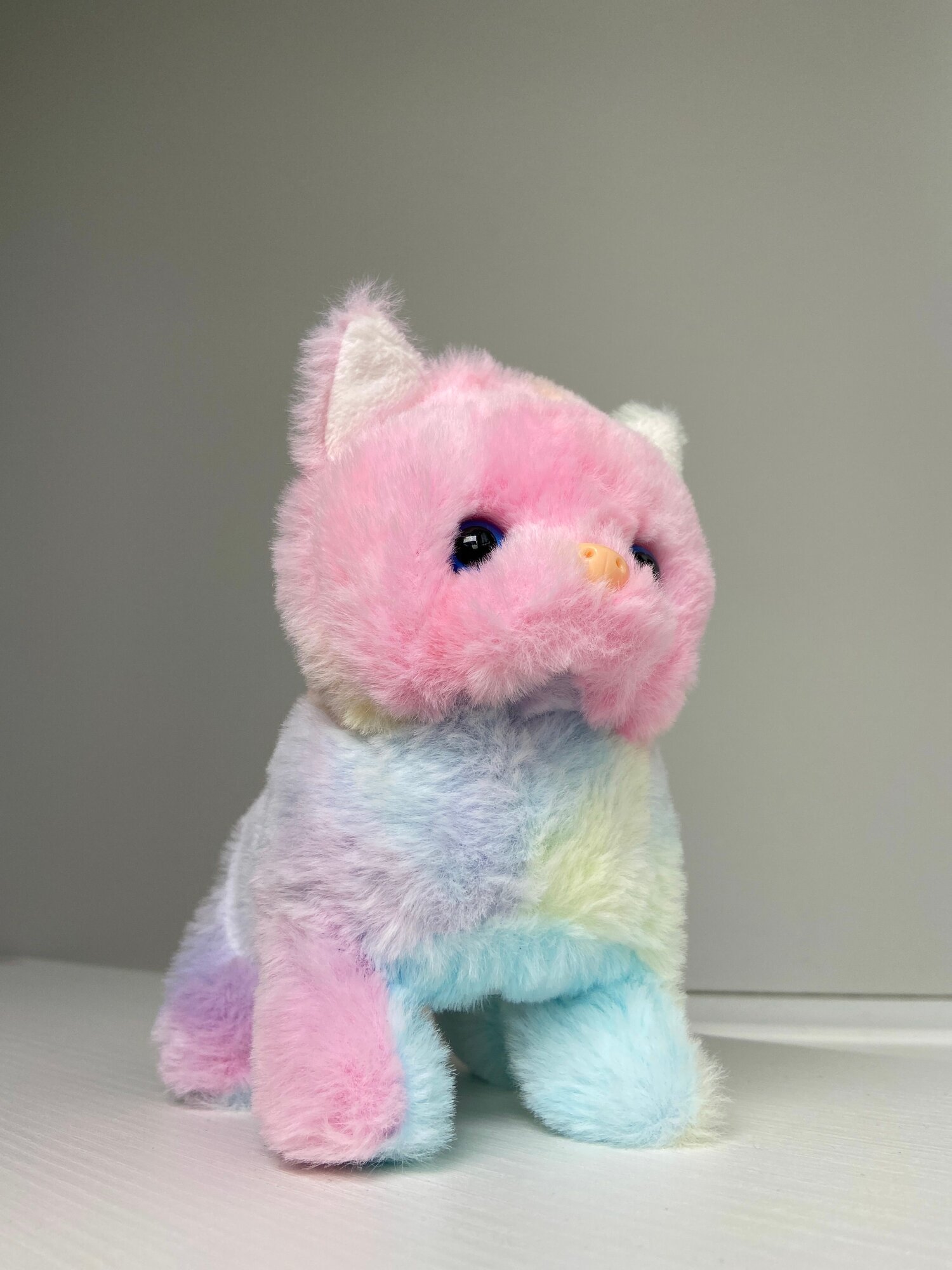 Собака-щенок плюшевая лает - это реалистичная интерактивная мягкая игрушка из тик-тока для игры детей, сумке, коляски. Идеальный подарок для девочки, мальчика, малыша на день рождения