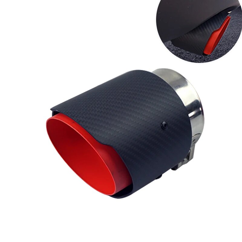 1 шт, наконечники для выхлопной трубы Mazda Красный