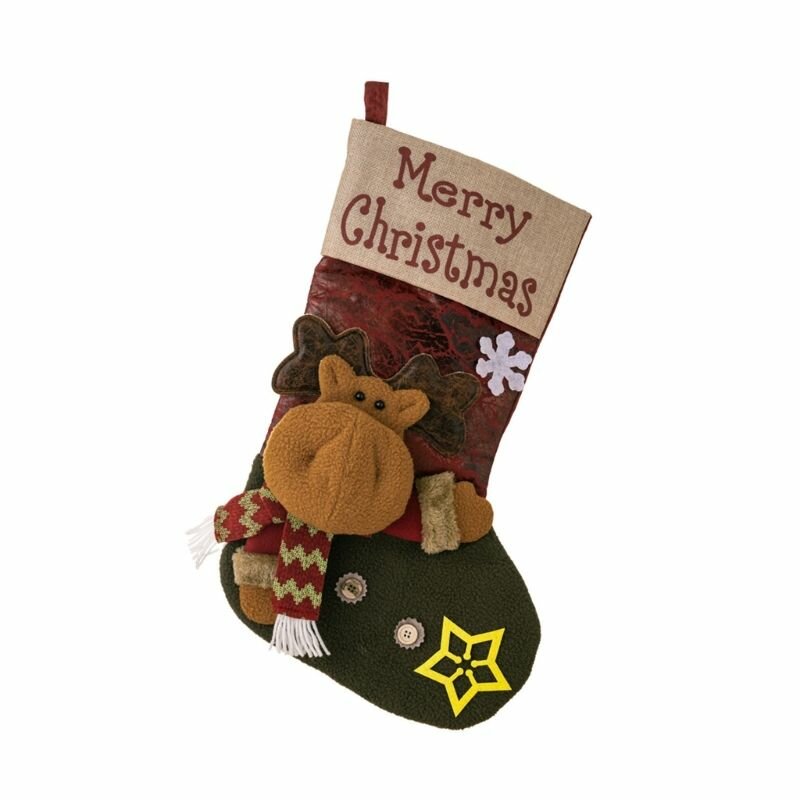 Высококачественная кожа Рождественские носки лосины