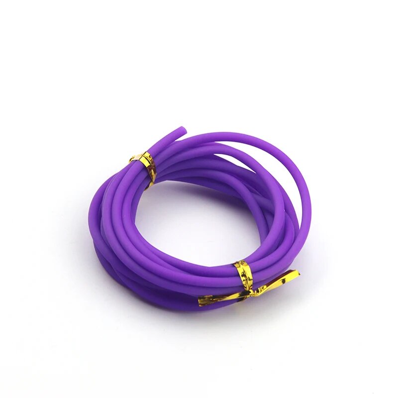 Силиконовый шланг фиолетовый 4 мм 1Yard GJ-005