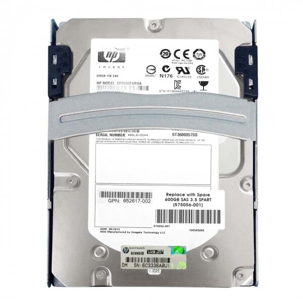 Жесткий диск HP 575056-001 600Gb SAS 3,5" HDD