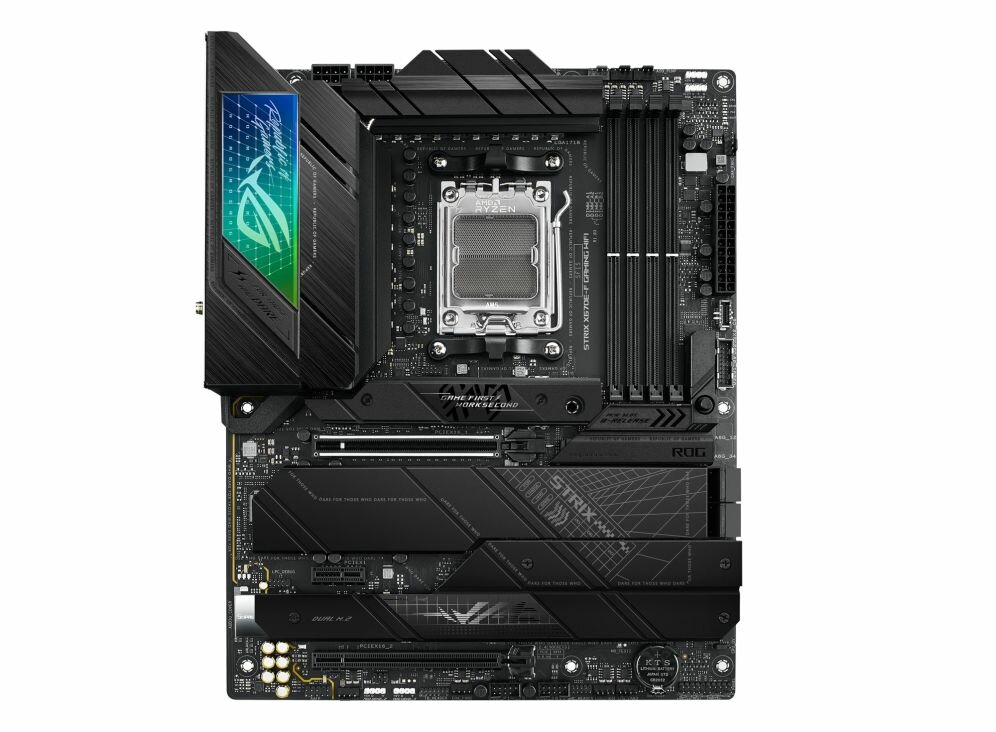 Материнская плата Soc-AM5 Asus ROG STRIX X670E-F GAMING WIFI (4хDDR4, ATX)