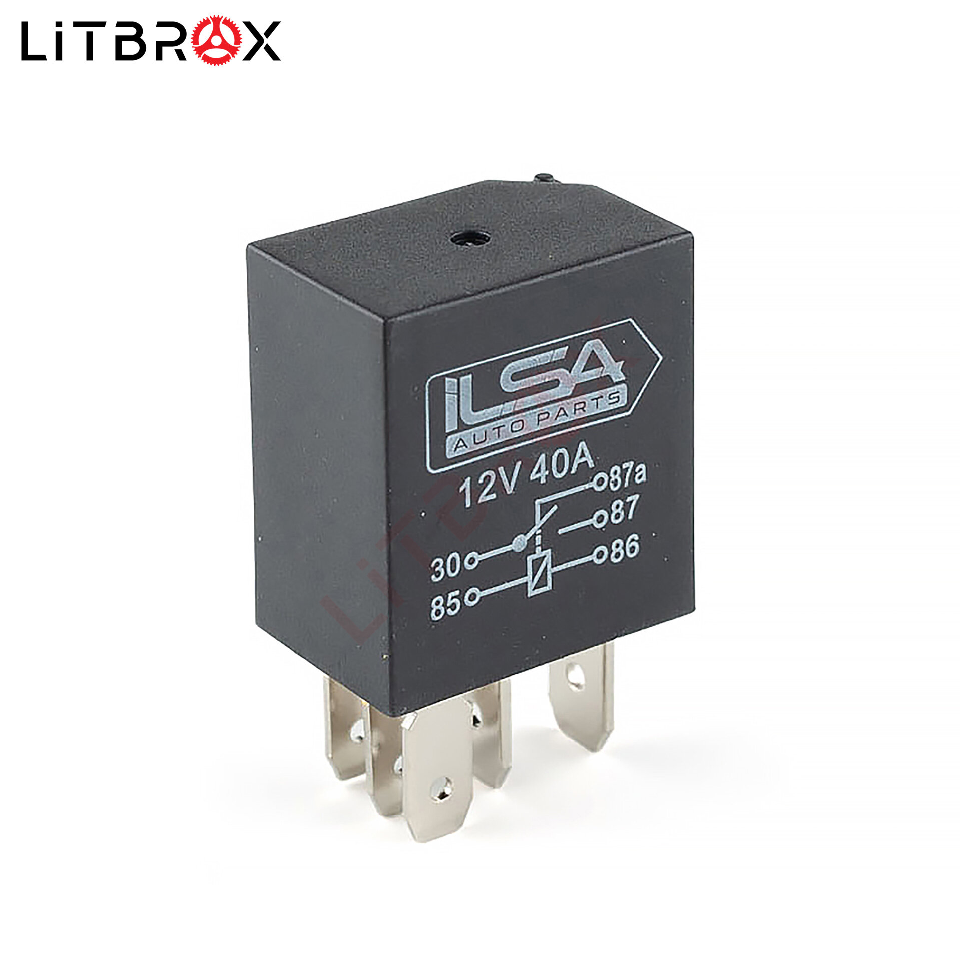 Реле монтажного блока 12V 10/20А 5-и контактное 'ILSA' LS0243 / 98.3747