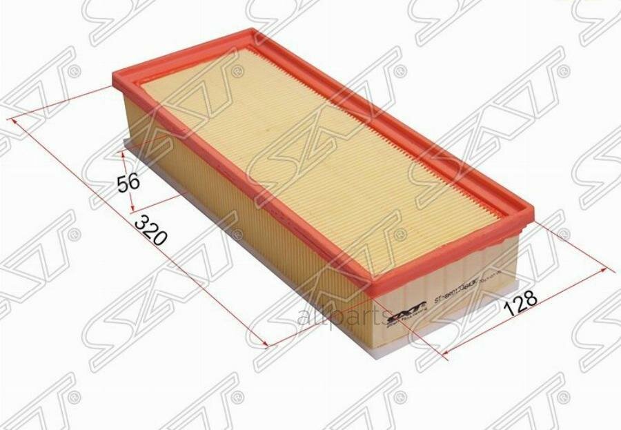 SAT ST-8R0133843K Фильтр воздушный Audi A4 00-15 / A5 07-16