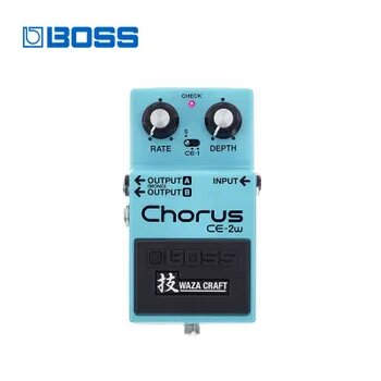Boss CE-2W Педаль эффектов Waza Craft Chorus для электрогитары Boss CE 2W