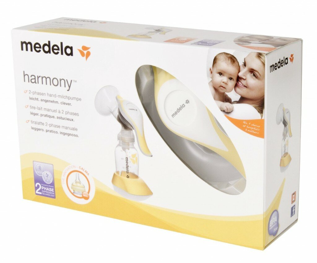 Медела Молокоотсос Harmony ручной (двухфазный) 005.2068