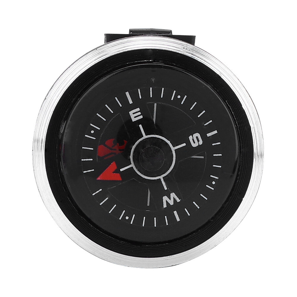 Портативный наручный компас с креплением на ремешок для часов, предназначенный для выживания, кемпинга, походов и катания на лодках.