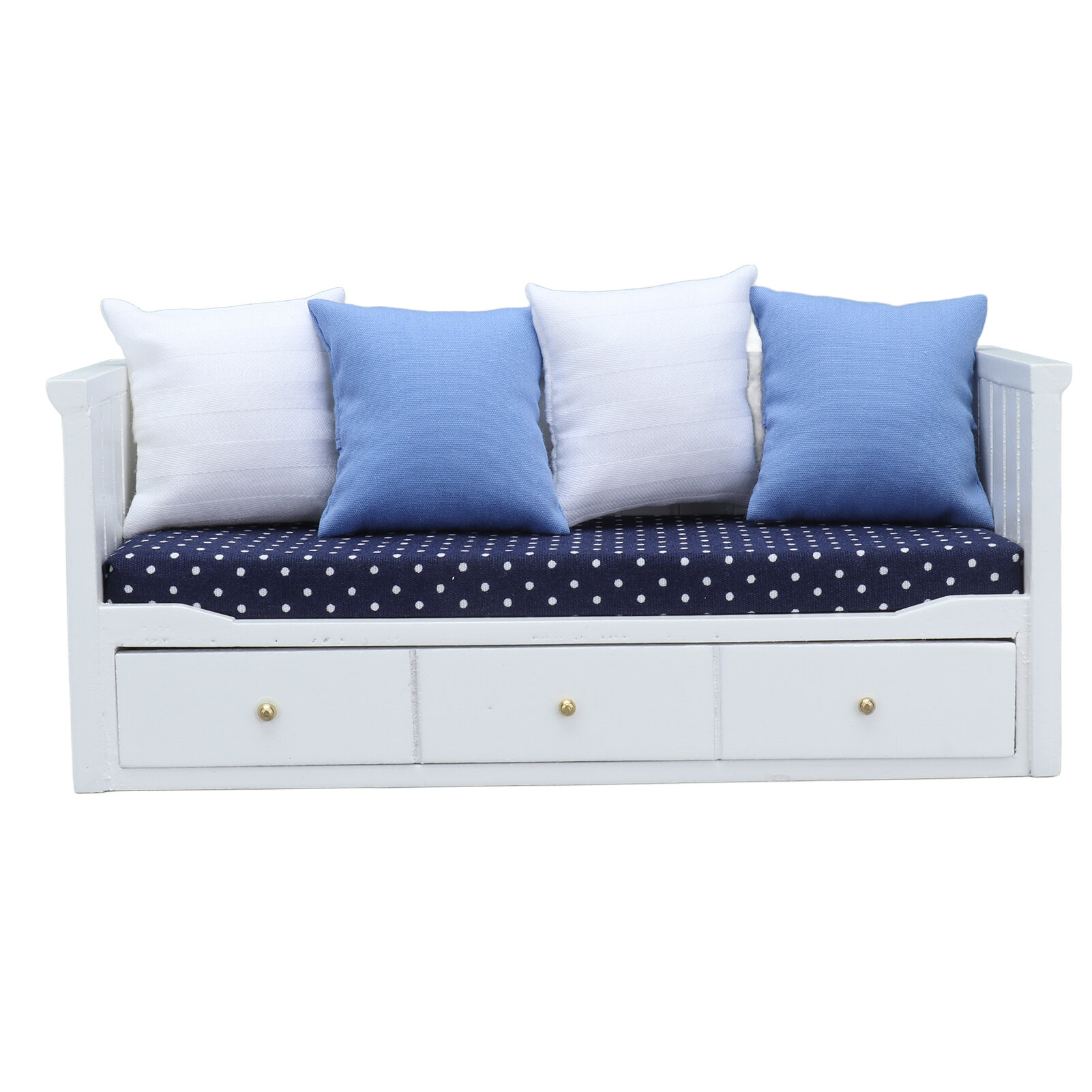 1:12 Кукольный домик, диван, игрушки, мини-деревянная мебель, модель кукольного домика, украшение для спальни, гостиной