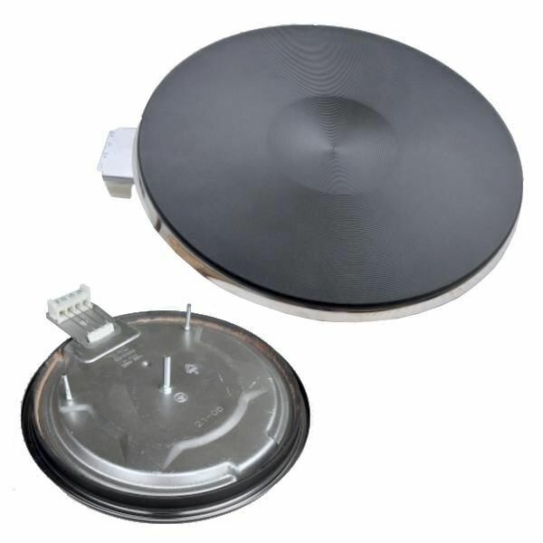 Конфорка WEBO электрическая чугунная, 2000 Вт, 230 В, с ободом