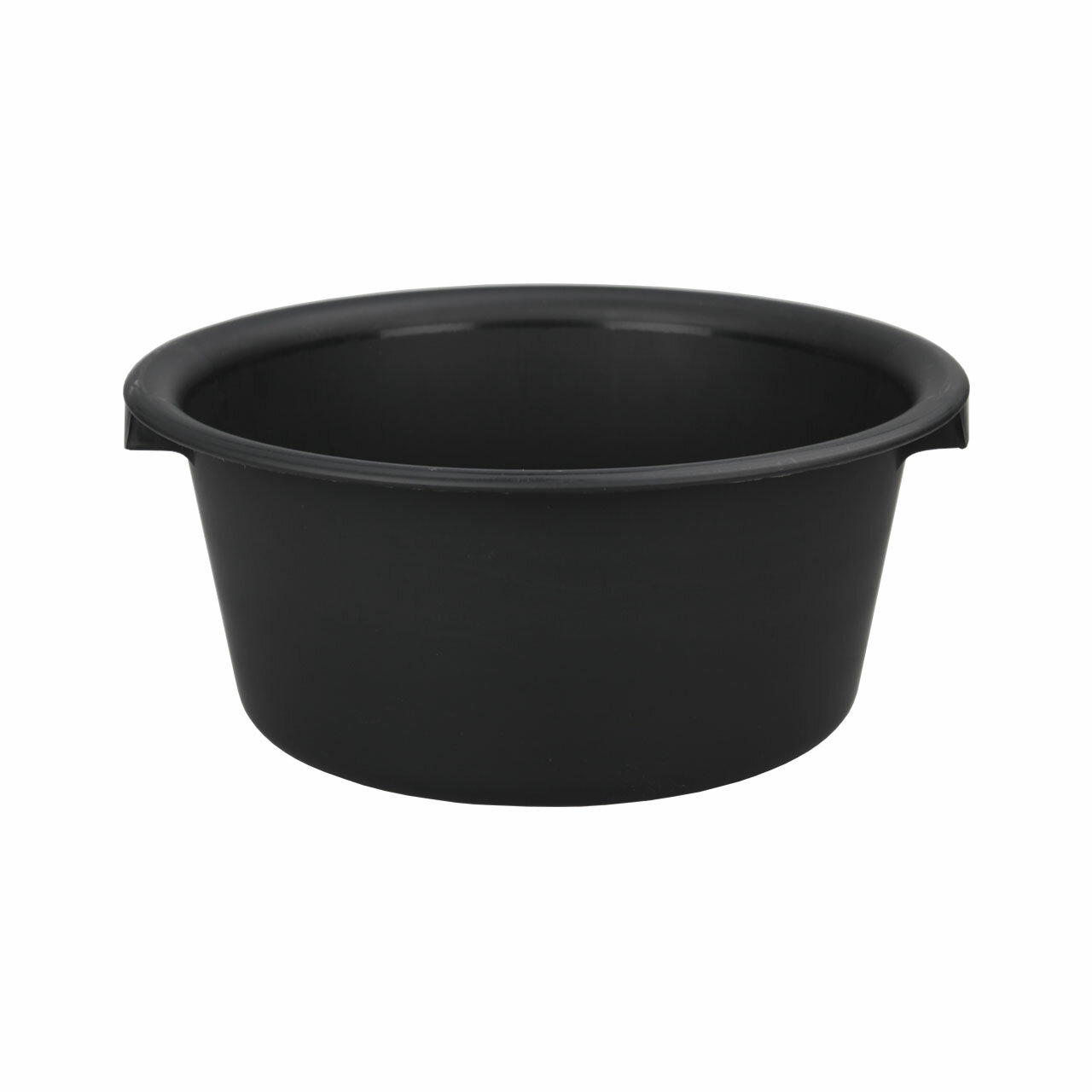 Таз 9 л, Альтернатива Эконом М2387, пластик, хозяйственный, круглый, черный