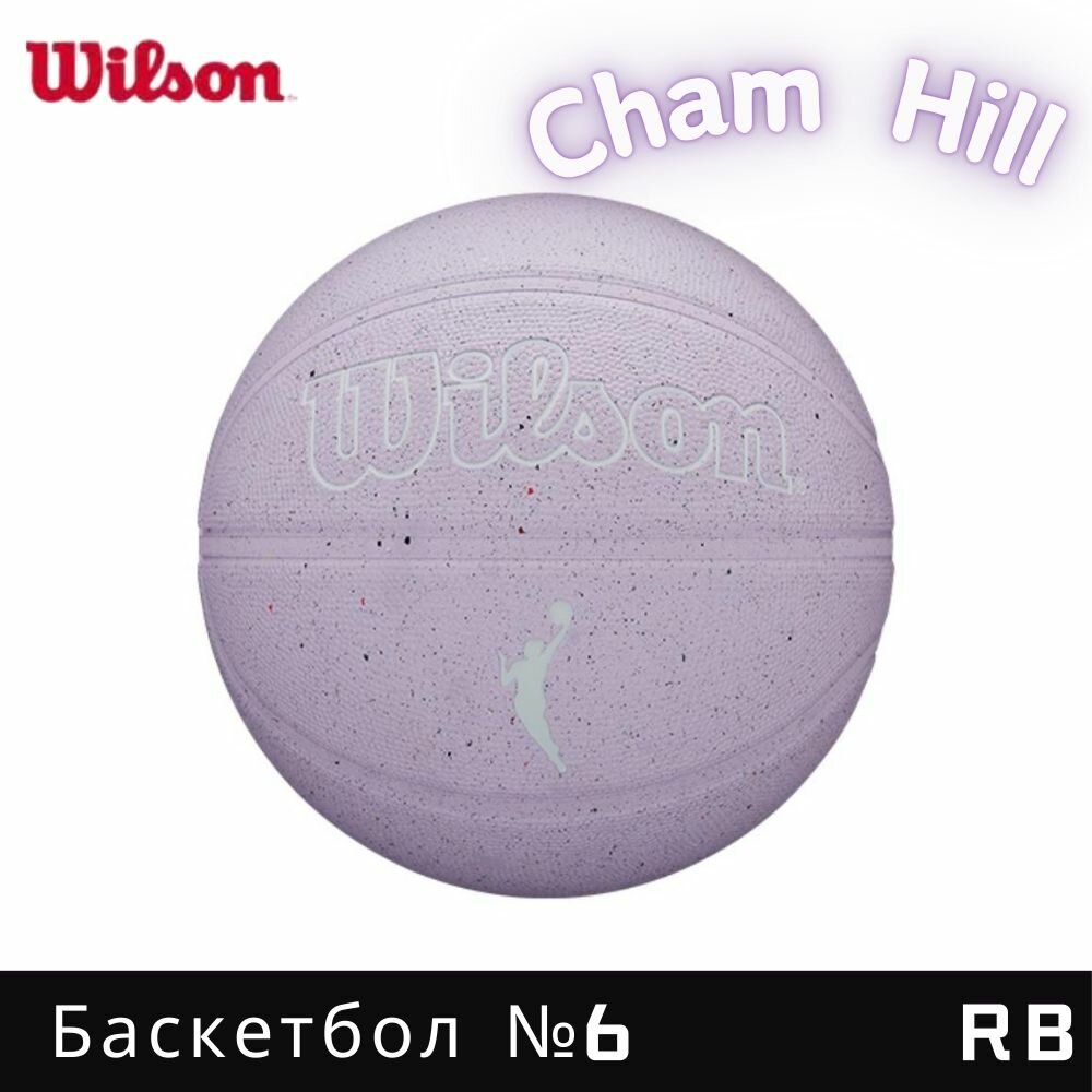 Wilson Баскетбольный Мяч №6 WNBA HEIR ECO LAVENDAR WZ3016901CN6