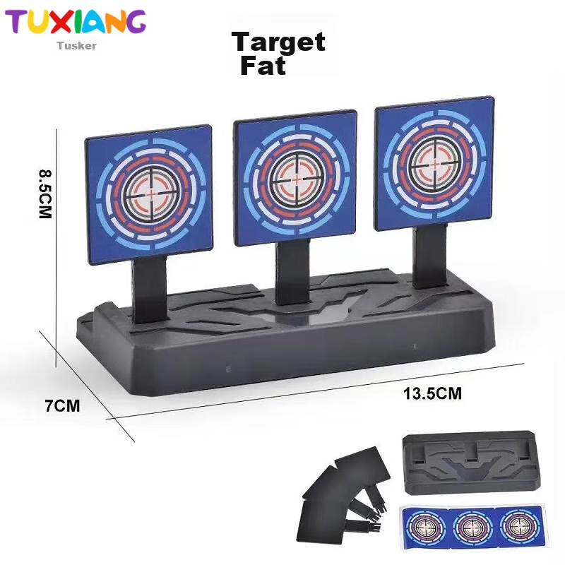 Tuxiang металлический вращающийся мини-мишень для стрельбы - Подарок (без гарантии) Характеристика：Подарок (без