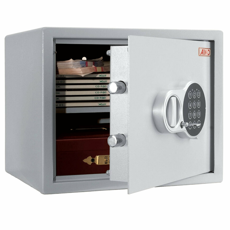 Сейф мебельный AIKO "T-28 EL", 280х350х300 мм, 8,3 кг, электронный замок, крепление к стене, 290290