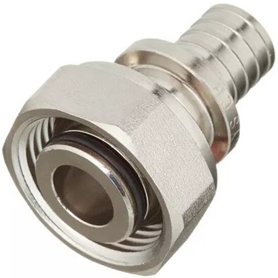 Переходник Rehau RAUTITAN, НГ ЕК, 20, 3/4", никелированная DZR латунь, на евроконус