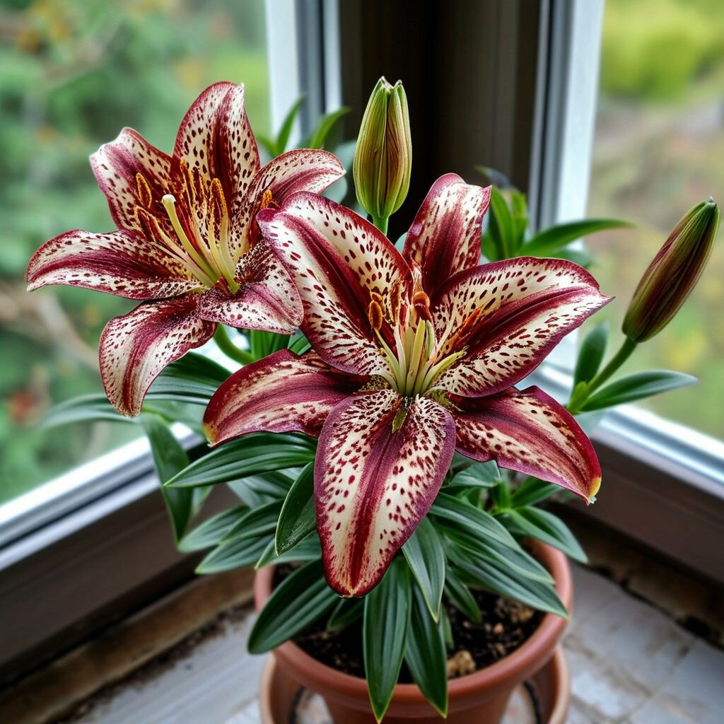 Лилия горшечная, семена для комнатного выращивания